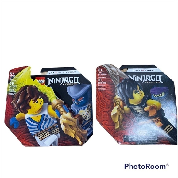 Lego | Toys | Legos Ninjago Set Bundle Nwt Cole Ghost Jay Serpentine ...
